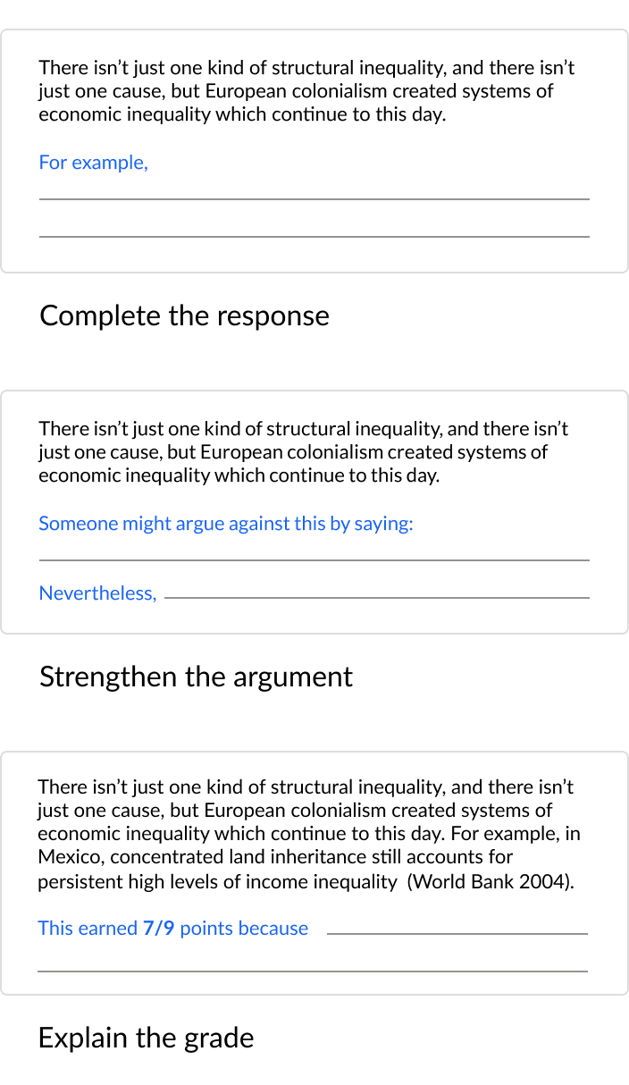 Building complex reasoning skills online through open-ended activities ...