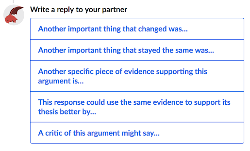 Building complex reasoning skills online through open-ended activities ...